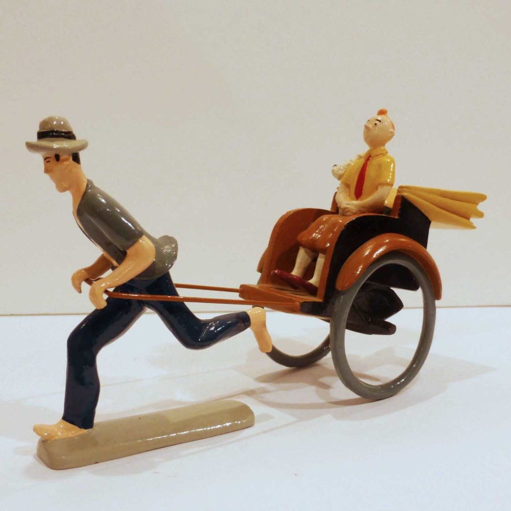 TINTIN DANS LE POUSSE-POUSSE - Espace Tintin Montpellier